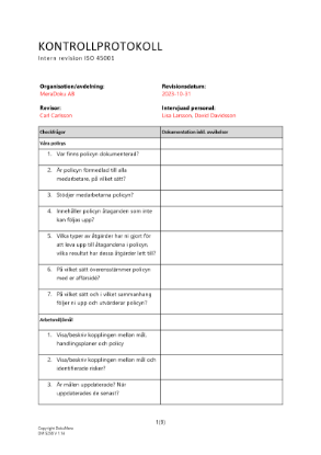 ISO 45001 | DokuMera