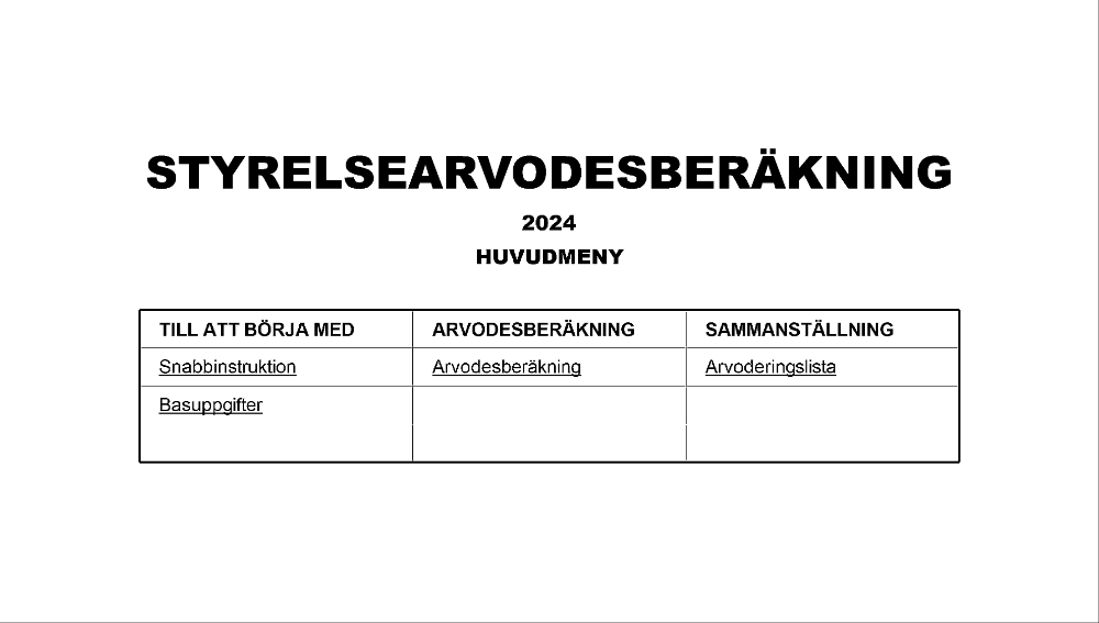 Styrelsearvodesberäkning | DokuMera